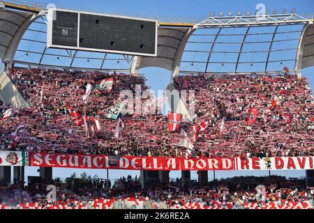Bari, Italy. 15th Oct, 2022. Lorenzo Simic (Ascoli Calcio) celebrates ...