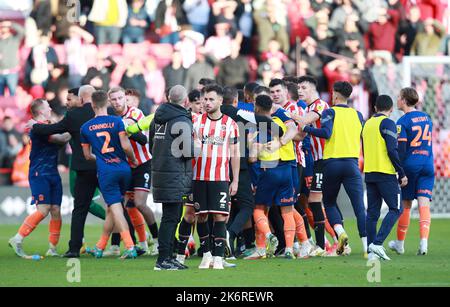 Sheffield, UK. 15th October 2022. Anel Ahmedhodzic of Sheffield Utd ...