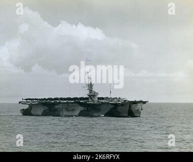 The USS Mission Bay (CVE-59) was an escort carrier of the Casablanca ...