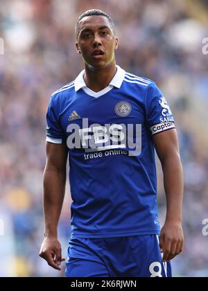 Leicester, UK. 15th October 2022. Jordan Ayew of Crystal Palace during ...