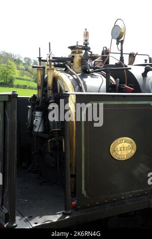 Winifred the Bala Lake Railway narrow gauge steam engine built in 1885 ...