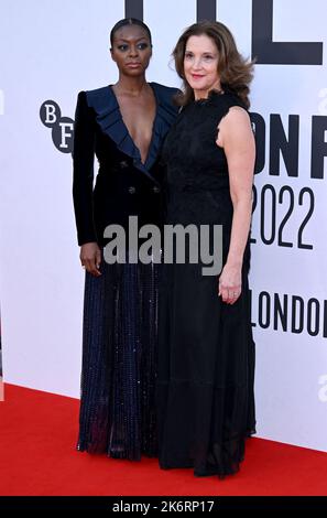 London, UK. Danielle Deadwyler and Barbara Broccoli at Till premiere ...