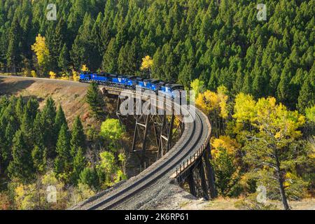 helper engines for assisting trains over mullan pass near austin ...