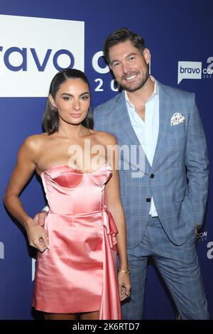 Paige Desorbo and Craig Conover attend the 2022 MTV Movie and TV Awards ...