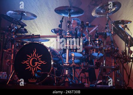 Godsmack live at Manchester Academy Uk, 9th October 2022 Stock Photo ...
