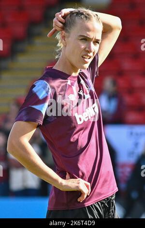 15th October 2022. Dagný Brynjarsdóttir. Barclays Women’s Super League ...