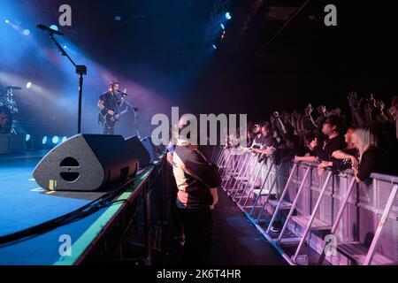 Godsmack live at Manchester Academy Uk, 9th October 2022 Stock Photo ...