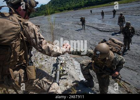 U.S. Marine Corps Colonel William McClane, Commanding Officer of Marine ...