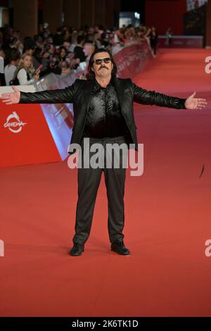 Alberto Astorri attends the red carpet of the movie "Rapiniamo il duce ...