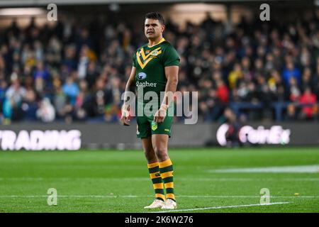 Latrell Mitchell of Australia during the Rugby League World Cup 2021 ...