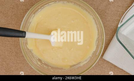 Apple cake with biscuit base recipe, step by step baking process ...