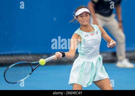 HUA HIN, THAILAND - OCTOBER 16: Hong Yi Cody Wong of Hong Kong during ...