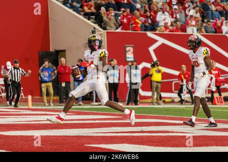 Bloomington, USA. 16th Oct, 2022. Maryland Terrapins running back Roman ...