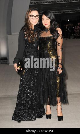 Michelle Yeoh and Stephanie Hsu at the 2nd Annual Academy Museum Gala ...