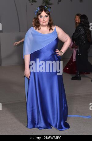 Lena Dunham arriving at The Second Annual Academy Museum Gala held at ...