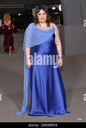 Lena Dunham arriving at The Second Annual Academy Museum Gala held at ...