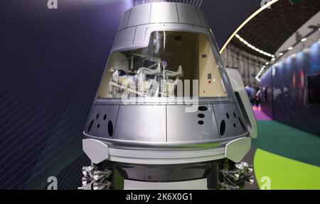 December 8, 2021, Sochi, Russia. A mock-up of the Russian reusable ...