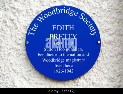 Tranmer House home of Mrs Edith Pretty, Sutton Hoo, Suffolk, England ...