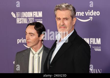 London, UK. David Dawson and Rupert Everett at My Policeman premiere ...