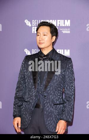 Park Hae-il attends "Decision to Leave" film premiere at the 2022 BFI ...