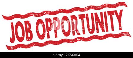 OPPORTUNITY text written on red round vintage rubber stamp Stock Photo ...