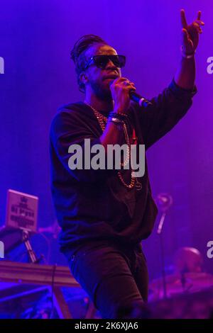 Youssoupha in concert during Fiesta des suds 2022 in Marseille, France ...