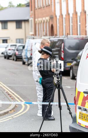 Brentwood Essex, UK. 16th Oct, 2022. Major Essex police incident ...