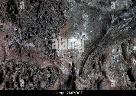 volcanic slag from Mount Etna, Sicily for background use Stock Photo ...