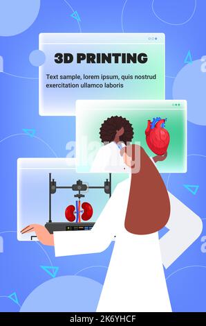 kidneys model prints on 3d bio printer medical printing of human ...