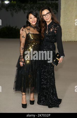 Michelle Yeoh and Stephanie Hsu at the 2nd Annual Academy Museum Gala ...