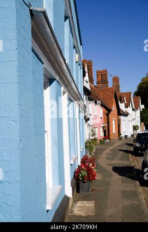 Cottages Much Hadham Hertfordshire Stock Photo - Alamy