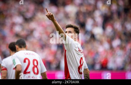 Köln, 16.10.2022 Torjubel: Denis Huseinbasic (Köln) 1. FC Köln - FC ...