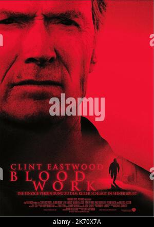 BLOOD WORK / Blood Work USA 2002 / Clint Eastwood Terry Mc Caleb (CLINT ...