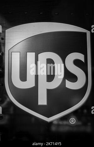UPS truck. UPS is the world's largest package delivery company and a ...