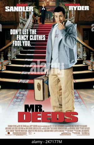 ADAM SANDLER, MR. DEEDS, 2002 Stock Photo - Alamy