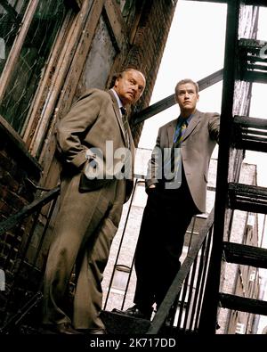 NYPD BLUE DENNIS FRANZ Det. Andy Sipowicz, RICk SCHRODER as Det. Danny ...