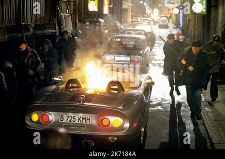 ON SET OF ROLLERBALL, ROLLERBALL, 2002 Stock Photo - Alamy