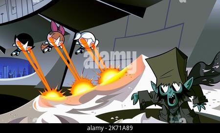 BUBBLES, BLOSSOM, BUTTERCUP, THE POWERPUFF GIRLS, 2002 Stock Photo - Alamy