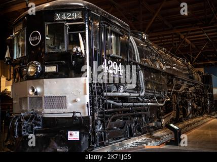 The Southern Pacific cab-forward mallet locomotive 4030 was an ...