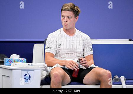 Dutch Tim Van Rijthoven pictured in action during the qualification ...