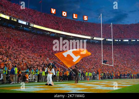 October 15, 2022: Tennessee Volunteers mascots during the NCAA football ...