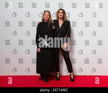 actress Ruth Becquart pictured during a star laying ceremony with the ...