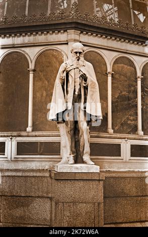 Vintage Liverpool 1970, Princes park, Liverpool, Palm house statue ...