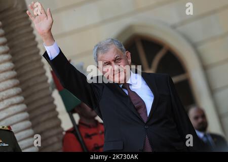 Baghdad, Iraq. 17th Oct, 2022. Abdul Latif Rashid attends his ...