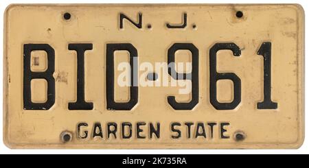 American Vehicle license plates Stock Photo - Alamy
