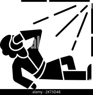 Apostle Saul conversion black glyph icon Stock Vector Image & Art - Alamy