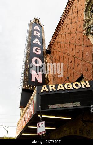 The legendary Aragon Ballroom is located in Chicago's Uptown ...