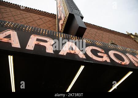 The legendary Aragon Ballroom is located in Chicago's Uptown ...