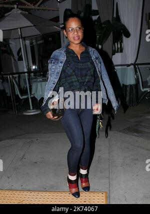 LOS ANGELES 30/11/2016 Christina Millian at Villa Blanca restaurant in ...