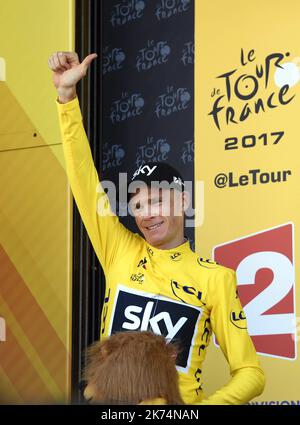 Christopher FROOME during The Tour de France 2017 Stock Photo - Alamy